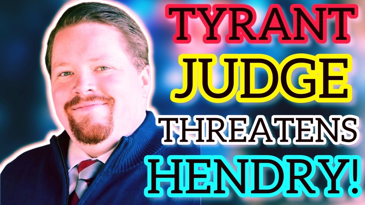 HE TRIED TO HOLD ME IN CONTEMPT! FOR WAVING? UNHINGED JUDGE JOHNSON ...