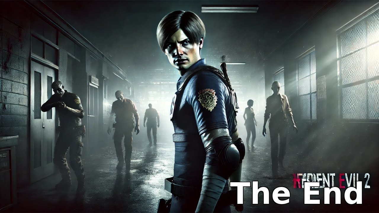 Resident Evil 2 1998 | Leon's A Story - Blind Playthrough END - YouTube