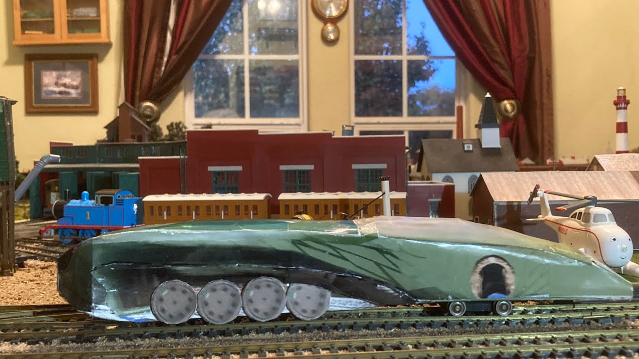 Wicked Movie Train HO Scale Mockup - YouTube