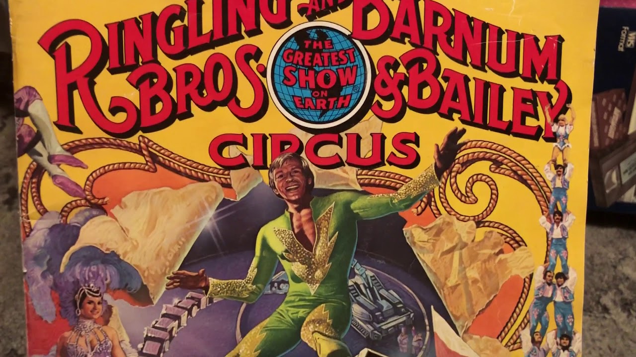Ringling Bros. Circus 1982 Souvenir Program 1980s 80s Then 80s Now ...