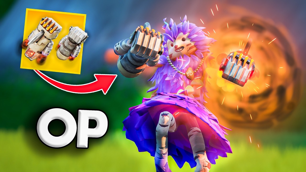 I Won a Game of Fortnite With ONLY Nitro Fists - YouTube