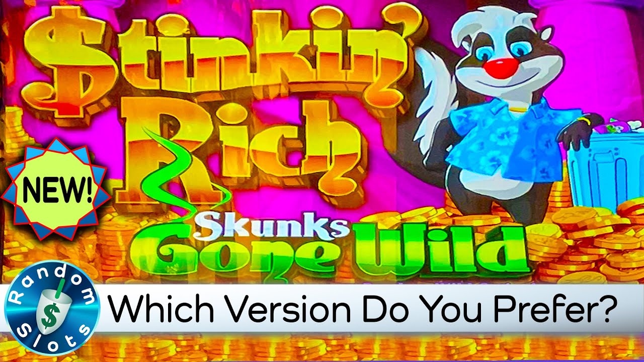 ⭐️ New - Stinkin' Rich Skunks Gone Wild Slot Machine Bonus - YouTube