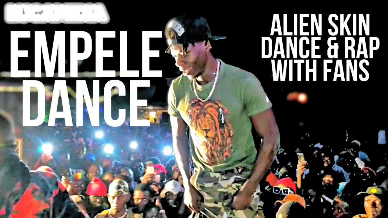 Alien Skin Challenged By his Fans in Dance & Rap In Lukaya (He lost ...