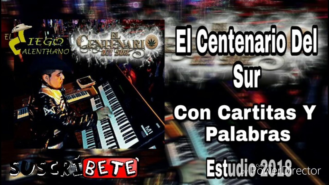 2018 Con Cartitas Y Palabras El Centenario Del Sur - YouTube Music