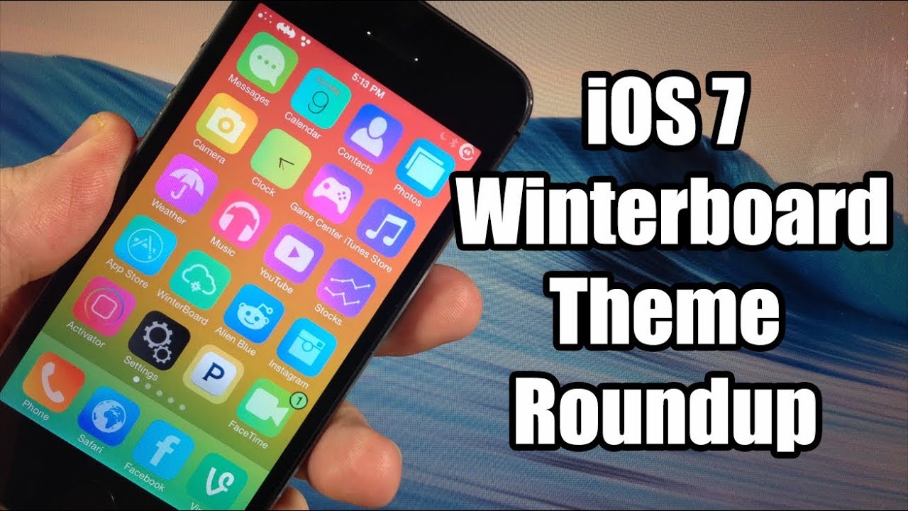 iOS 7 Winterboard Theme Roundup: myrea, Redsgn, Party' Flat, Aromy ...