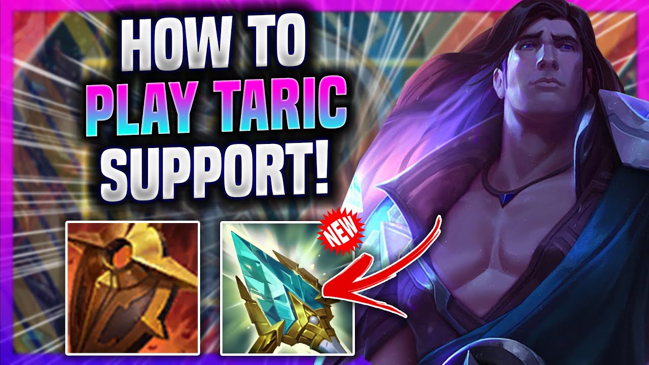 LEARN HOW TO PLAY TARIC SUPPORT LIKE A PRO! *Preseason 2023* - Challenger Plays Taric Support ...