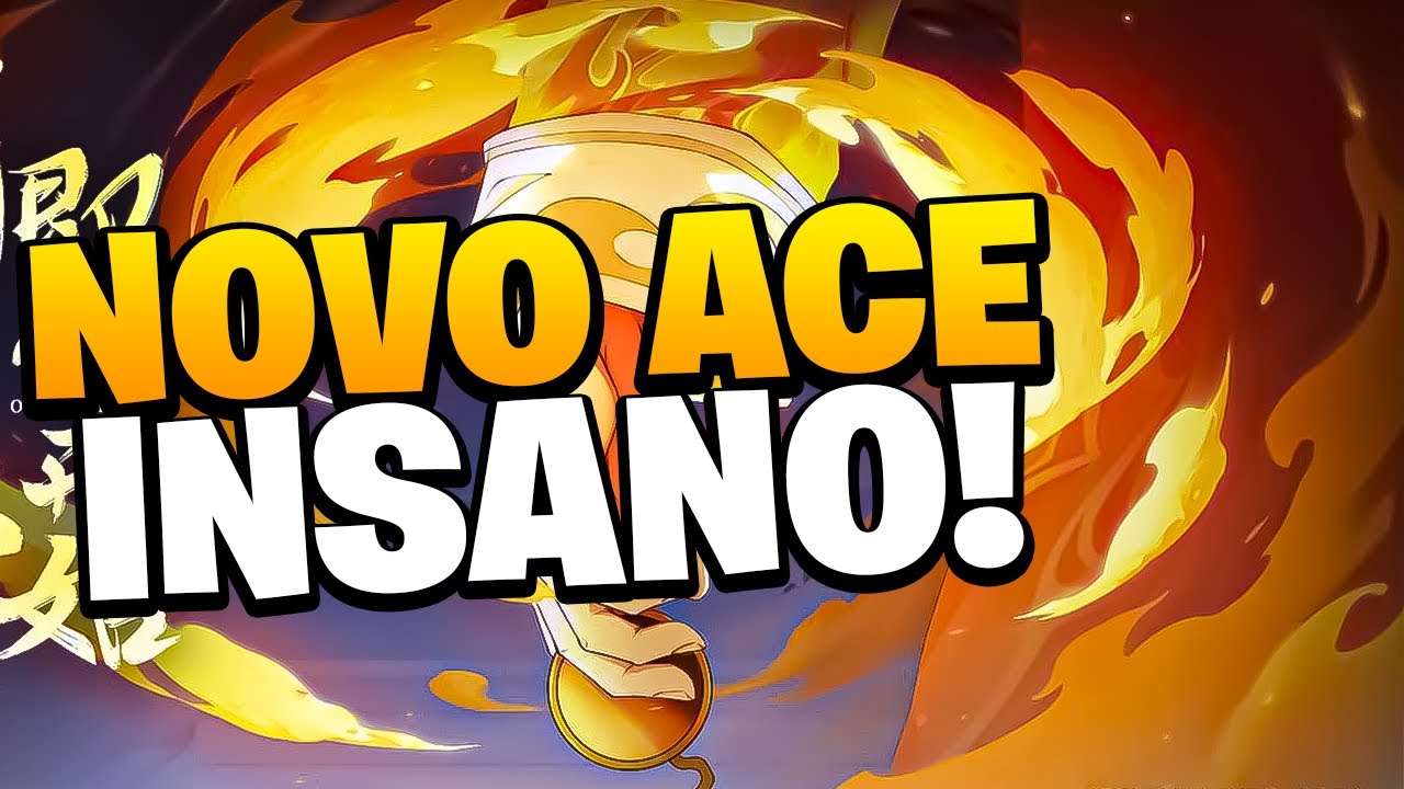 NOVO ACE DE GRAÇA?! NOVA GAMEPLAY DO ACE VAZADA COM ULTIMATE E SKILLS ...