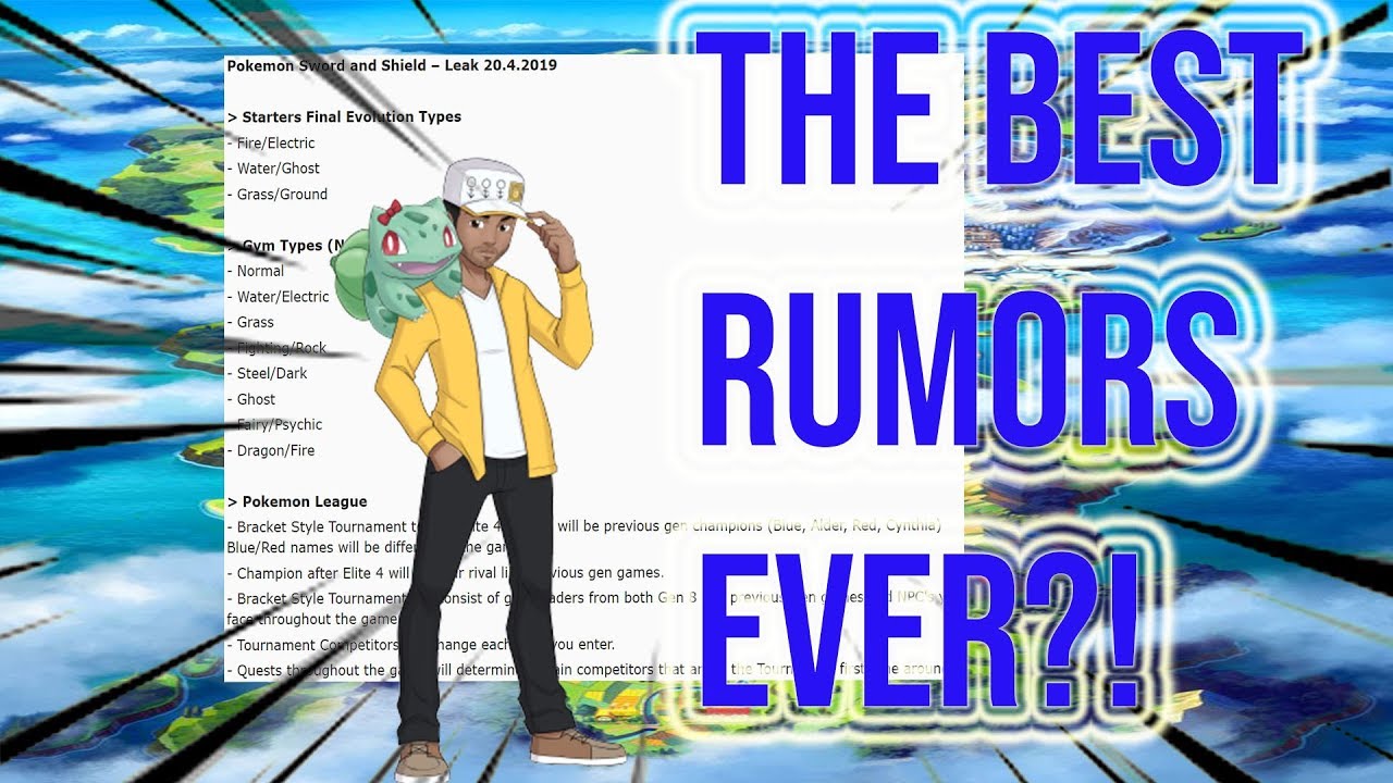 The Best Pokemon Rumors Ever?! Part 1 - YouTube