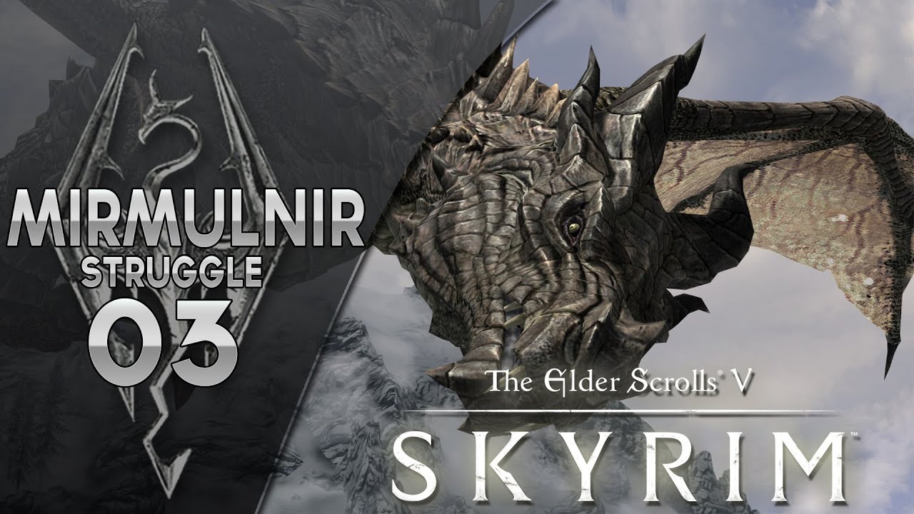 Lets Play! Skyrim Modded - Episode 03 "Mirmulnir" - YouTube