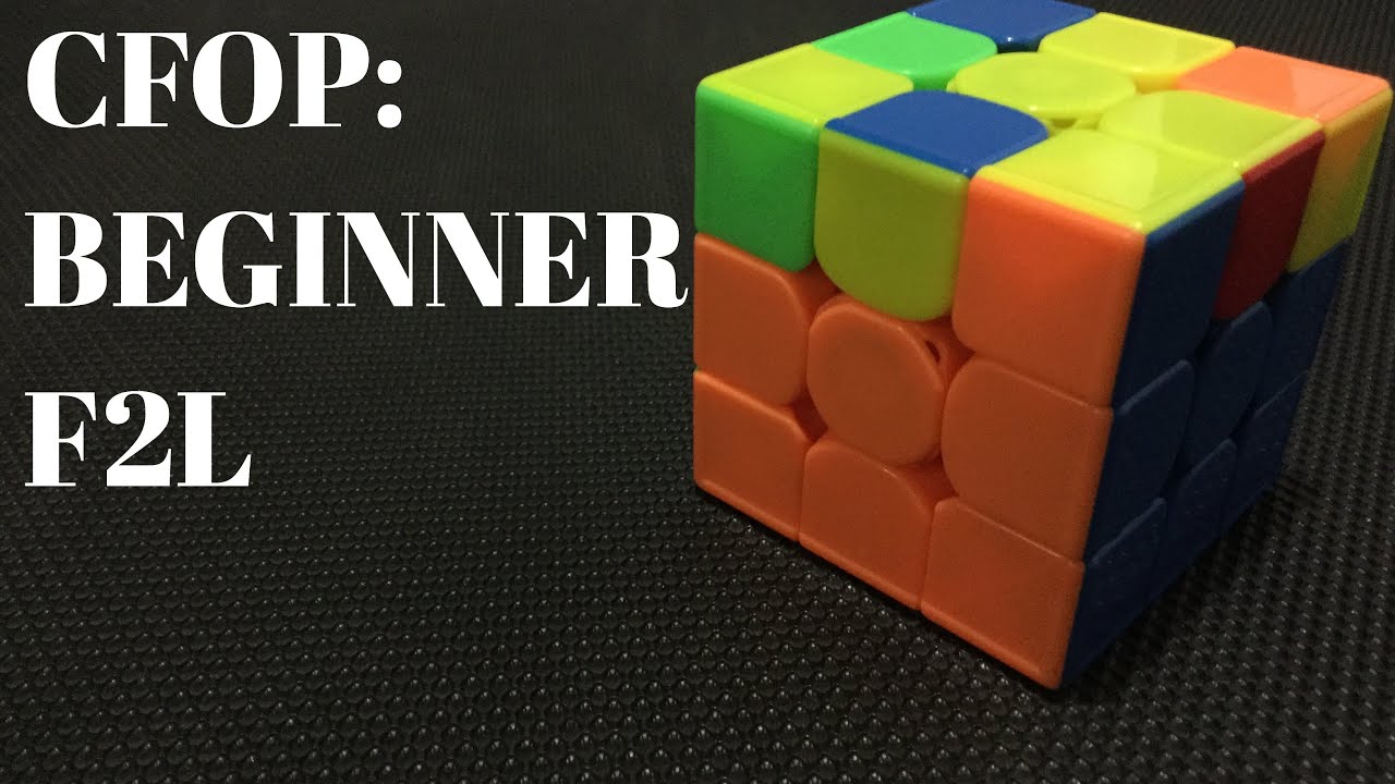 CFOP #2: Beginner F2L - YouTube