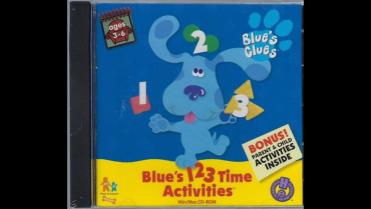 [Blue's Clues PC Gameplay] Blue's 123 Time Activities: Toys 1 & 2 ...