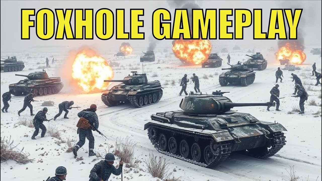 FOXHOLE GAMEPLAY - YouTube