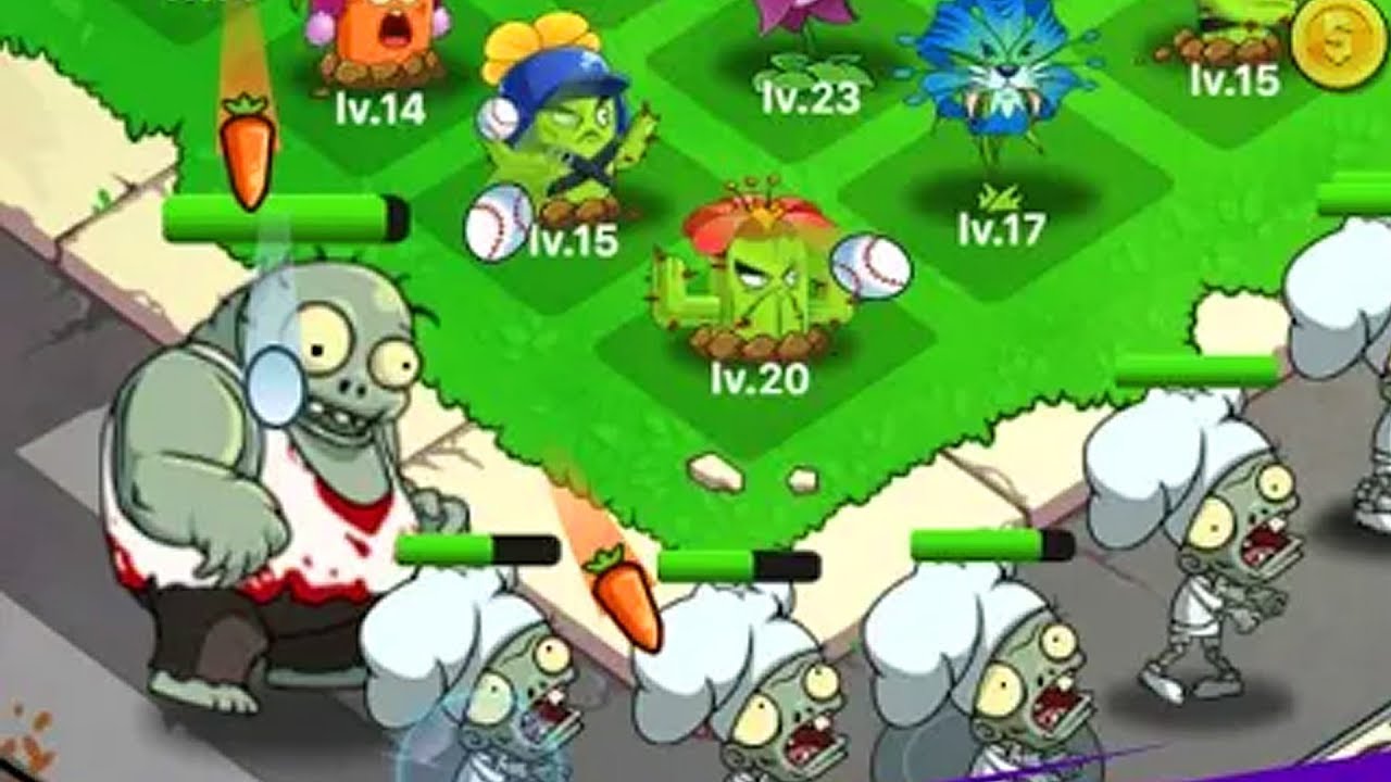 Merge Flowers vs. Zombies Gameplay - YouTube