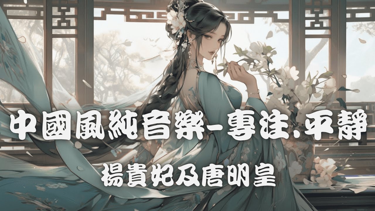 Study.Clam&Work BGM~Traditional Chinese Music工作.靜心讀書專用BGM /中國傳統國音樂《楊貴妃 ...