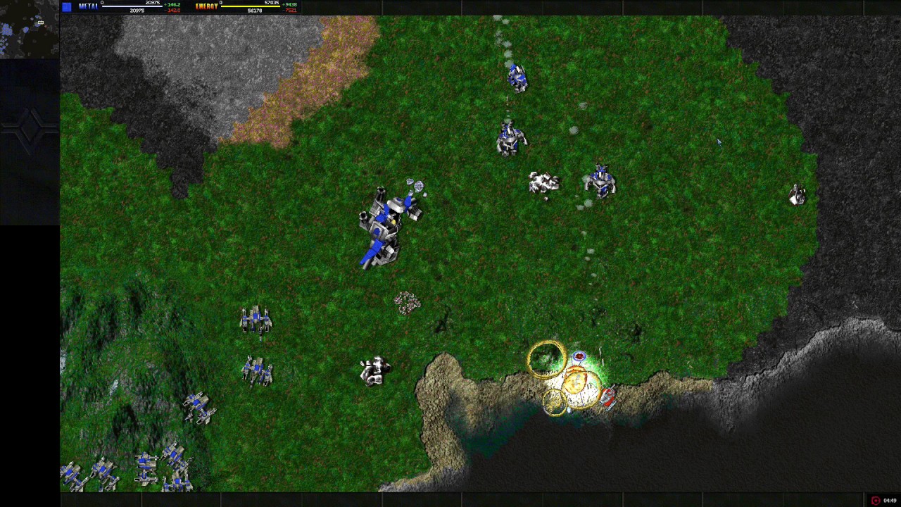 Total Annihilation Mod Absolute Annihilation Gameplay 24 Razorbacks ...