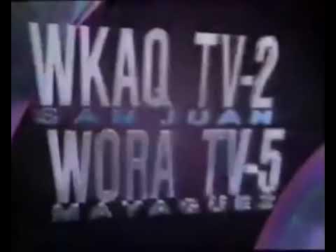 Telemundo PR (WKAQ-TV/WORA-TV) - Cortinilla 1991 (v1) - YouTube