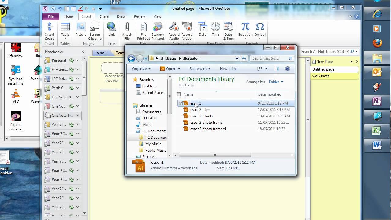 Inserting More than 1 file - OneNote Skills - YouTube