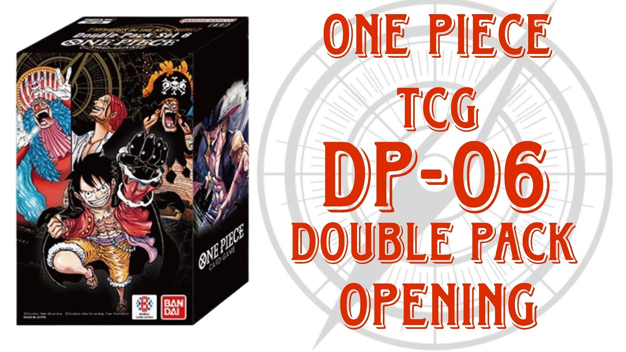 One Piece DP-06 Double Pack Opening! - YouTube