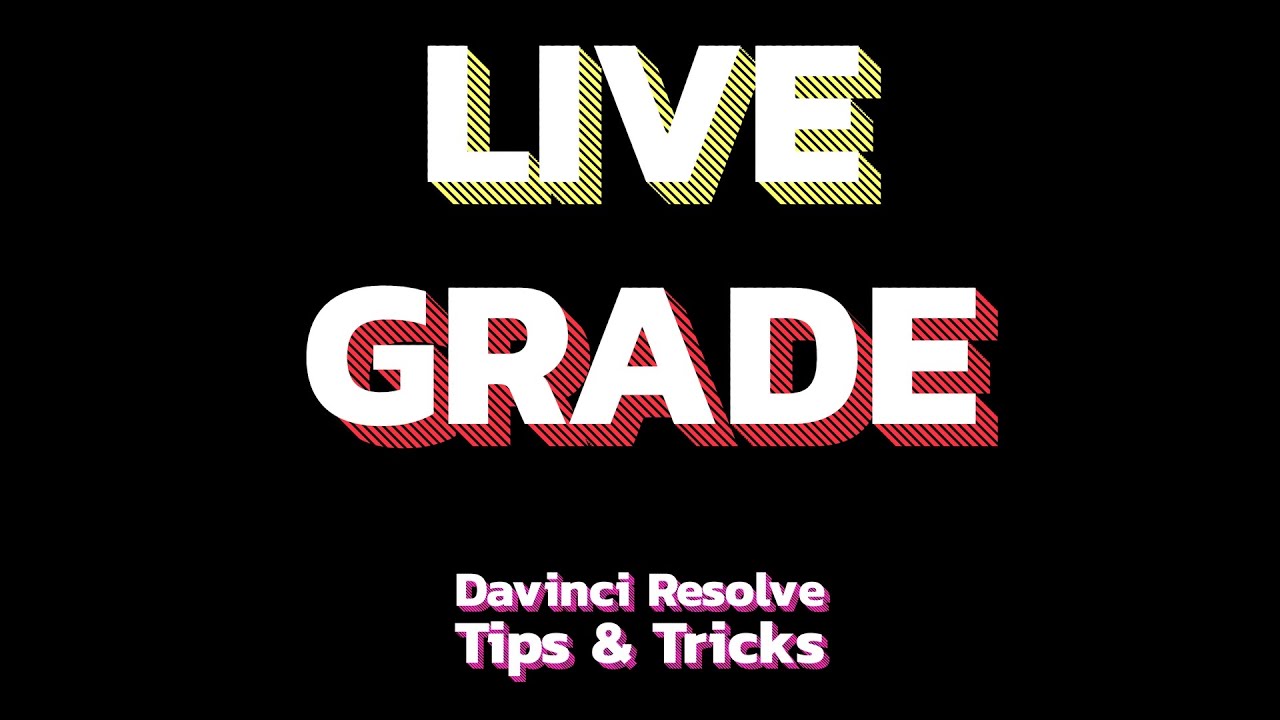 LIVE GRADE - YouTube