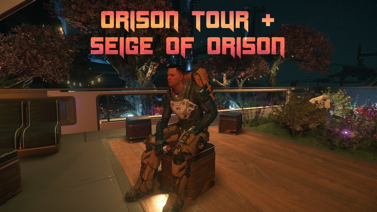Star Citizen | Exploring Orison | Siege of Orison - YouTube