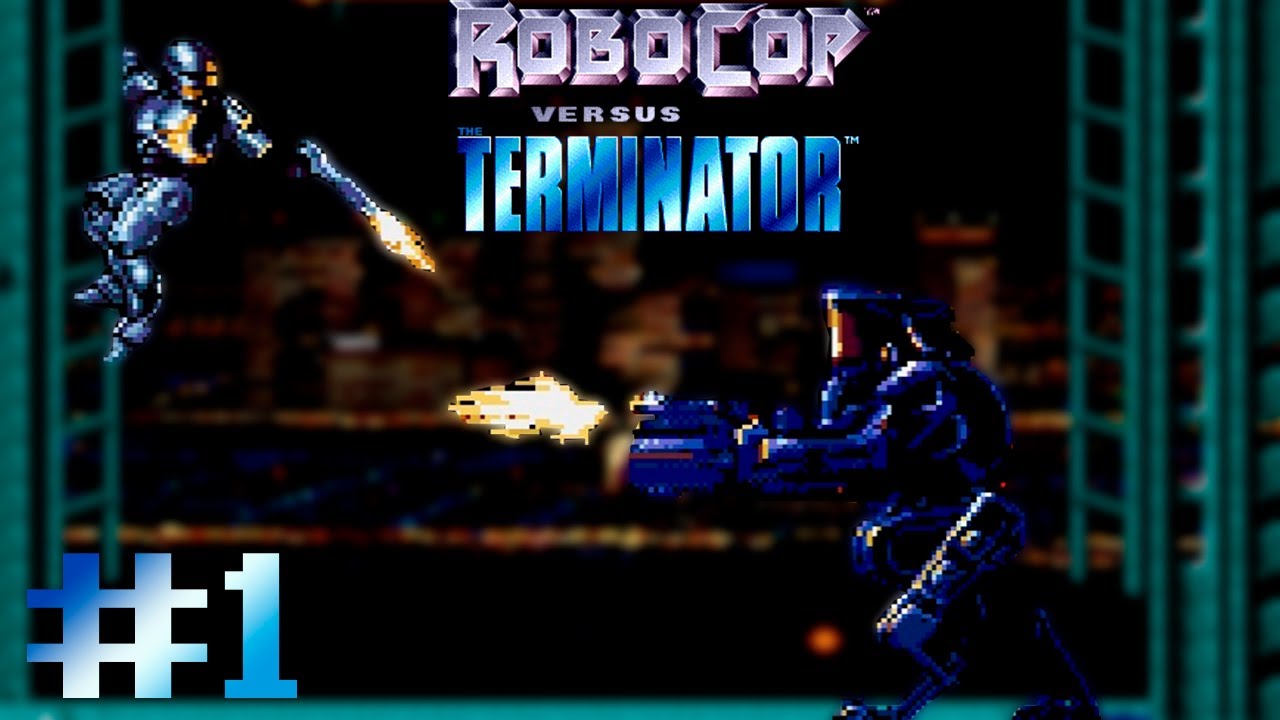 😎ROBOCOP vs TERMINATOR - Sega Genesis/Megadrive (Gameplay Español ...