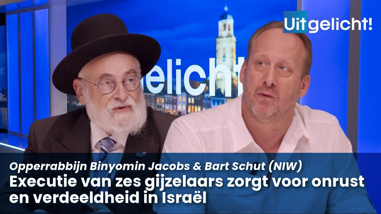 Uitgelicht! 2 september 2024 - Binyomin Jacobs en Bart Schut over de ...