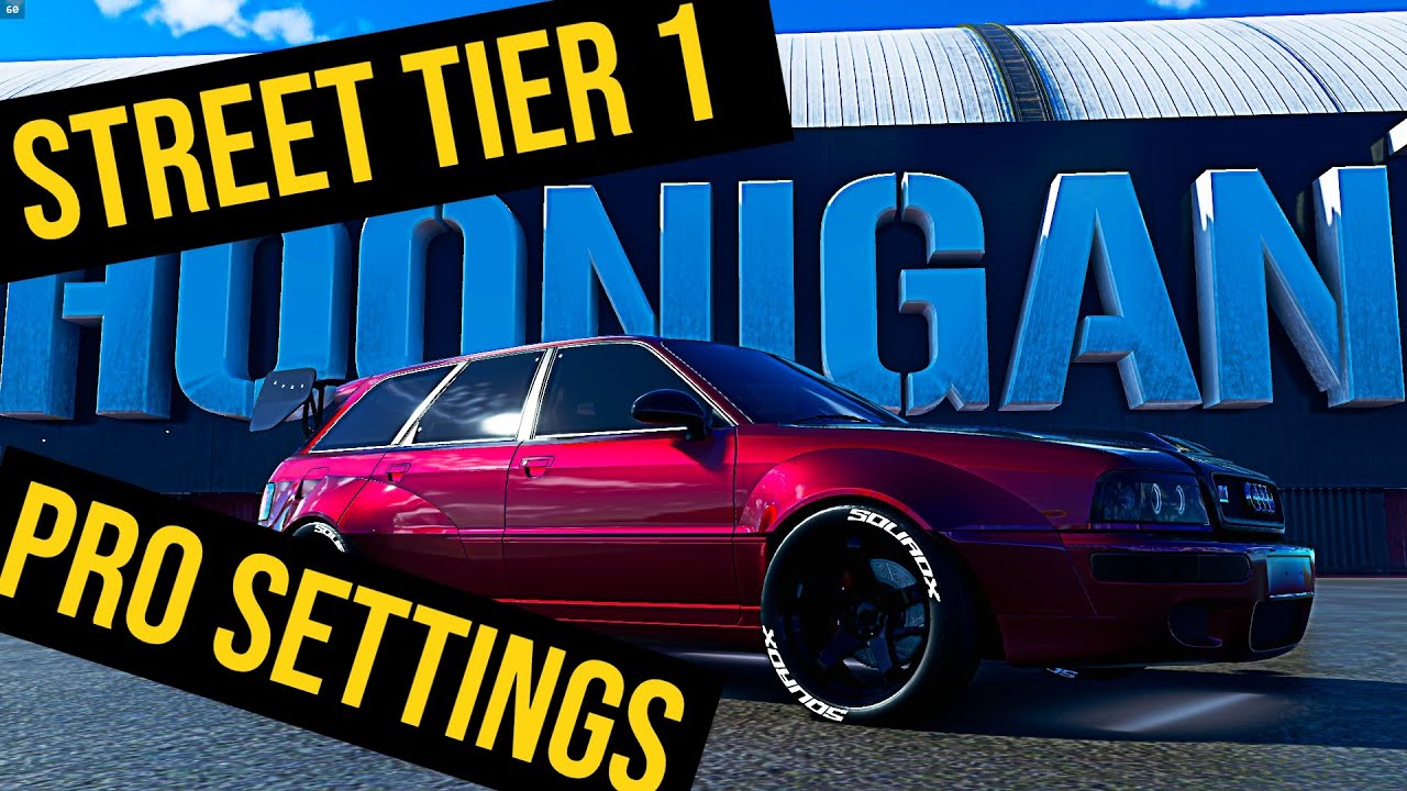 ALL PRO SETTINGS FOR STREET TIER 1!! - YouTube