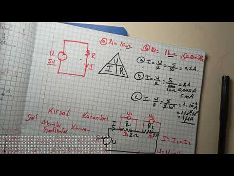 Kirşof akımlar ve gerilimler kanunu