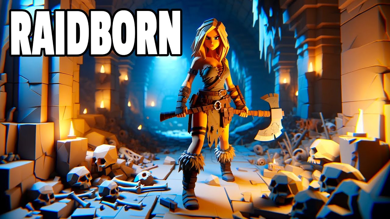 I LOVE This Low Poly Adventure RPG! Raidborn - YouTube