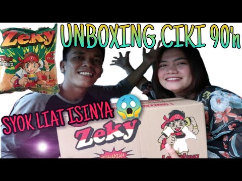 SUPERR!! UNBOXING SATU DUS CIKI ZEKY BERHADIAH UANG !!!! - YouTube