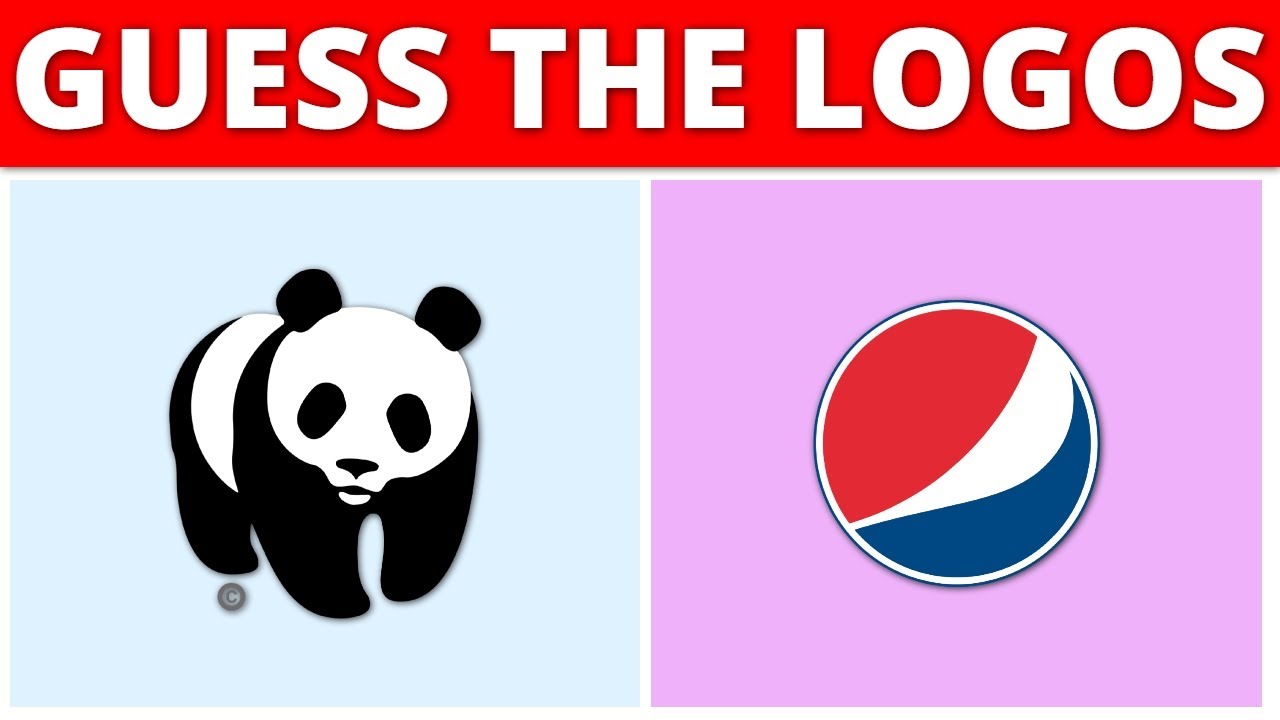 Quick! Guess the Logos! 100 Logos : 3 seconds - YouTube