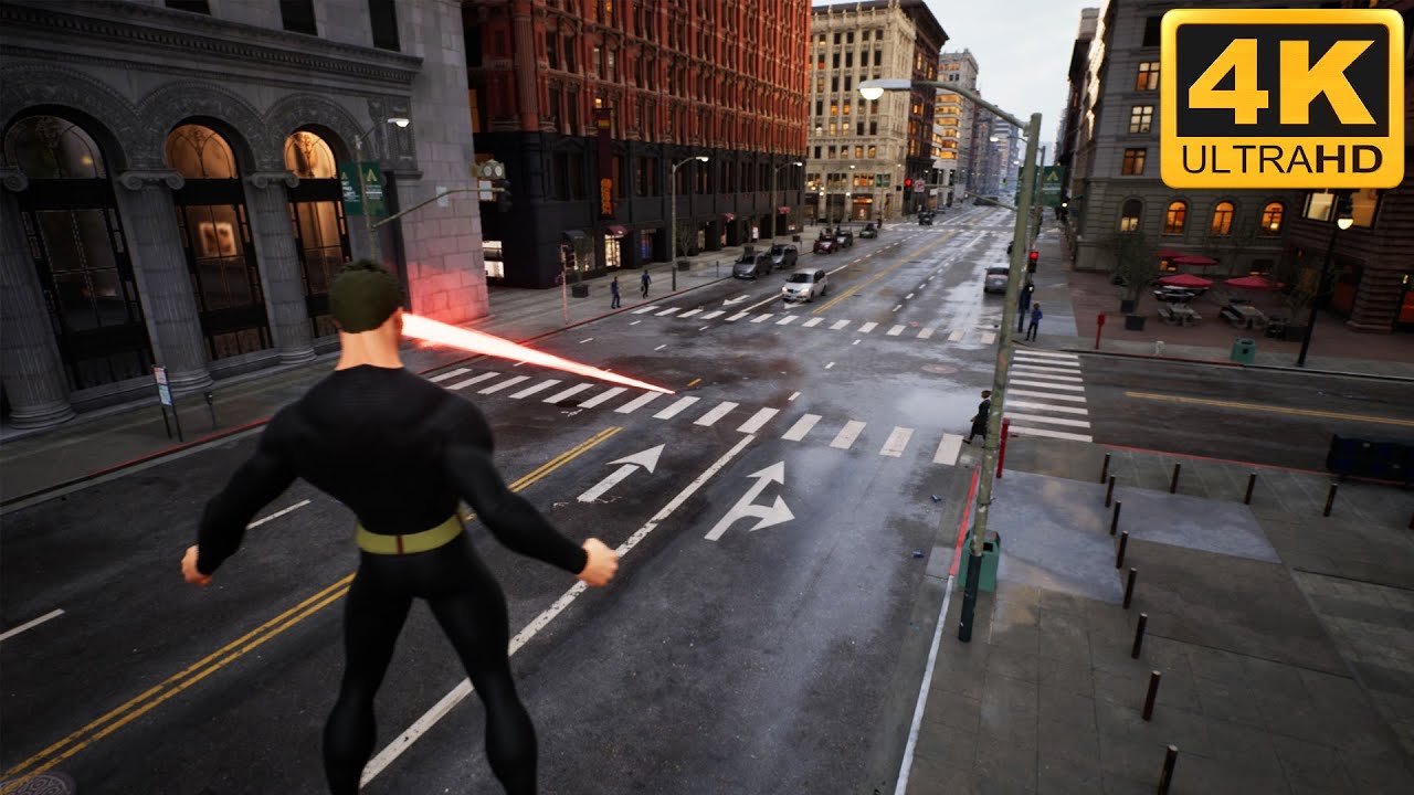 New Game! Superman Open World Game with Heat Vision - YouTube