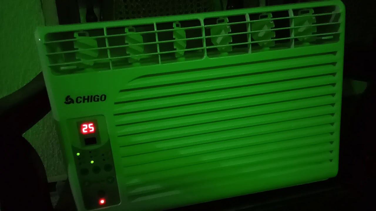 Unboxing Chigo 0.6hp Remote-Window Type Aircon - YouTube