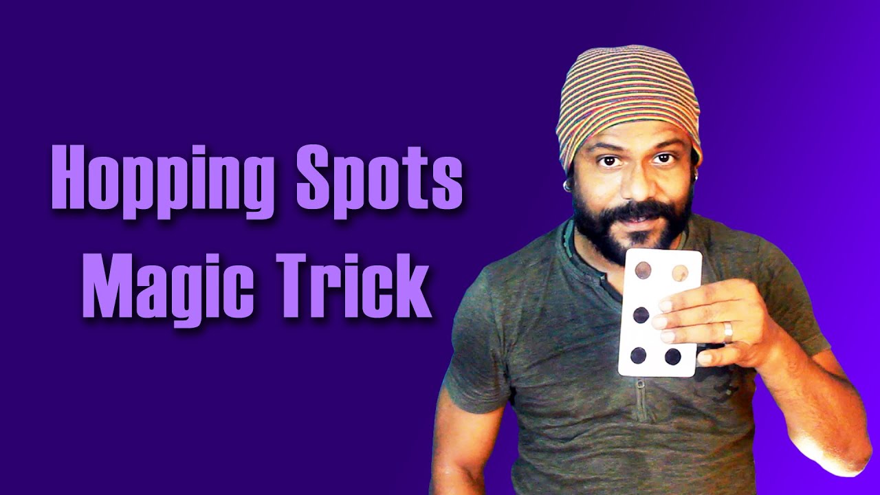 Hopping Spots Magic Trick | Kids Magic Tutorial | Sunday Magic ...