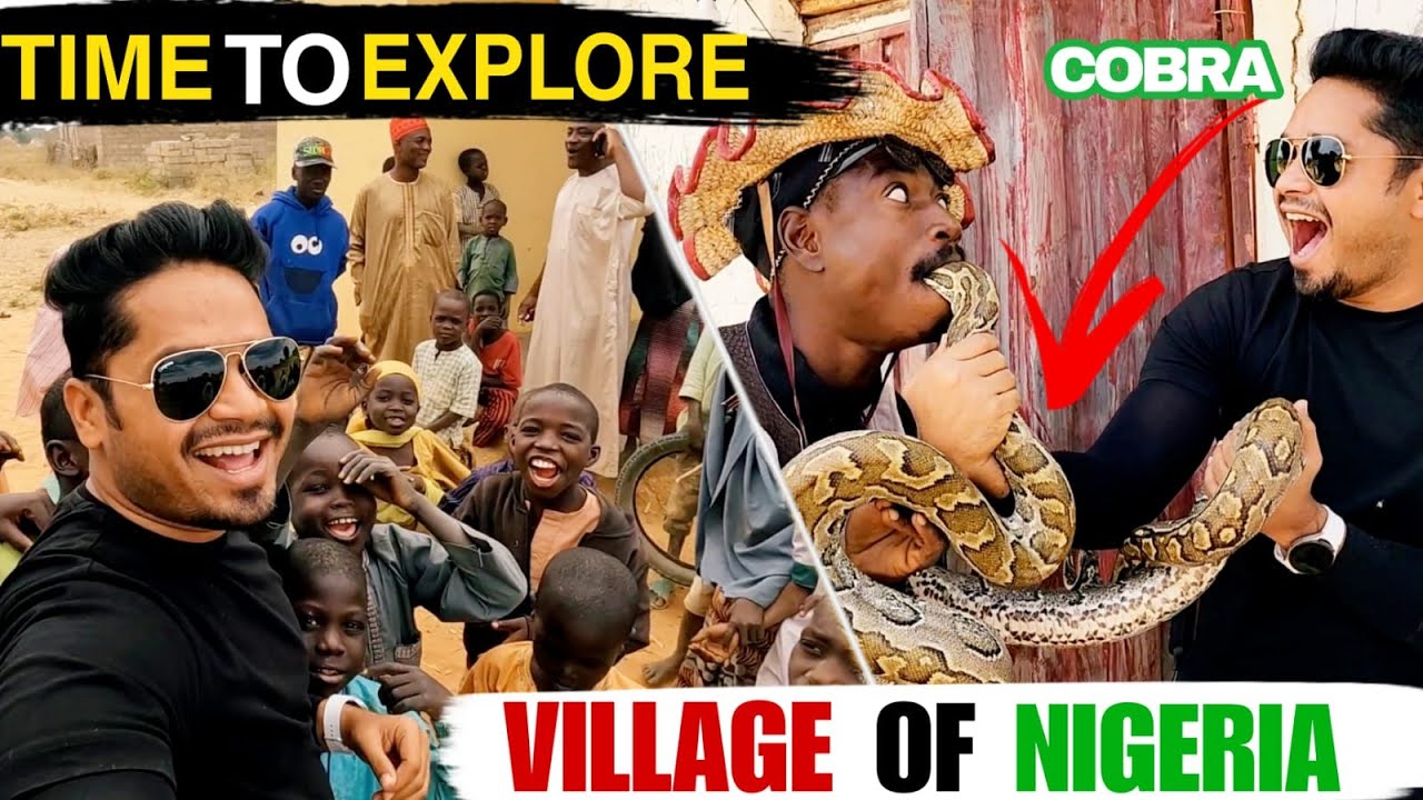 Africa Village Life | The Snake Man Story | How People Live in Nigeria ...