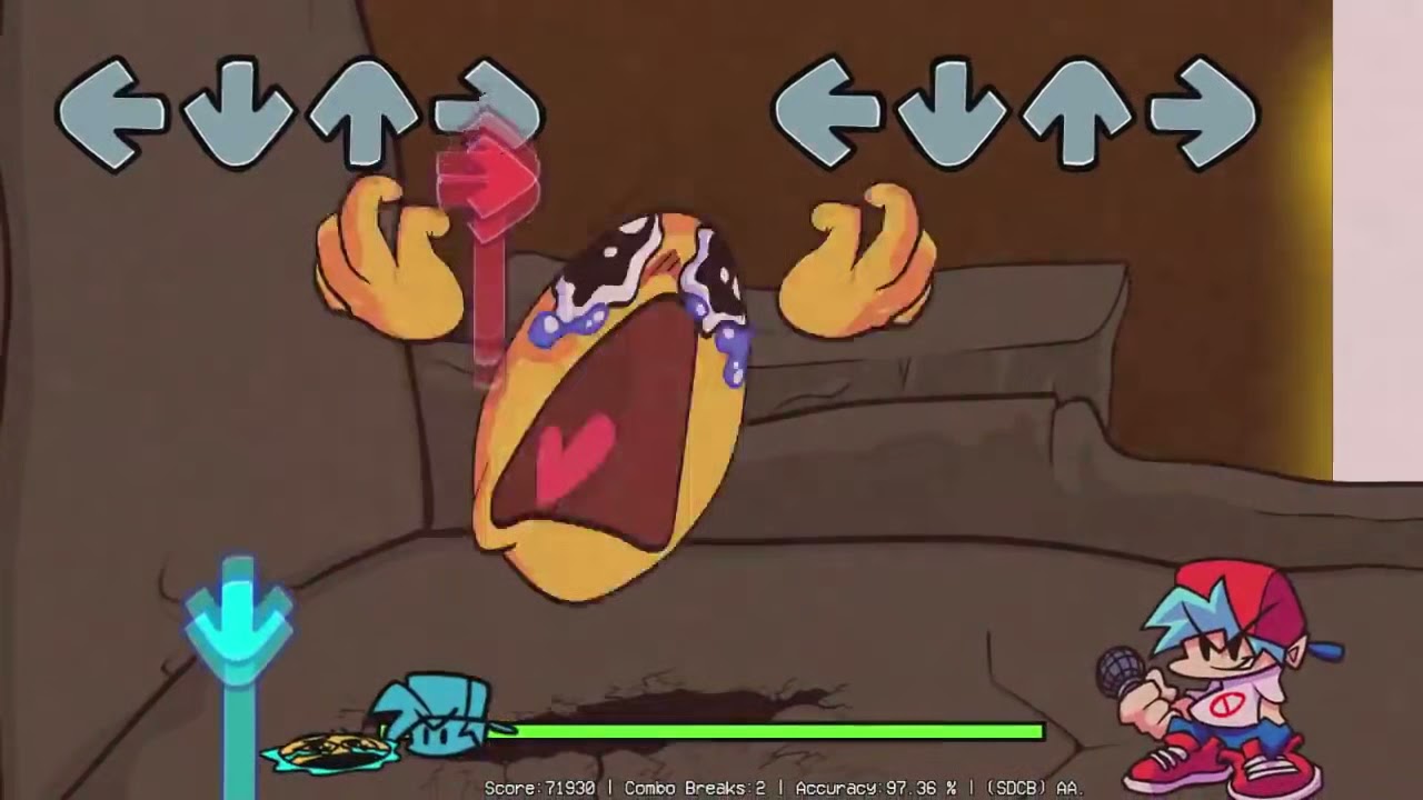 FNF vs Crying Cursed Emoji GAMEPLAY HARD MOD FNF - YouTube