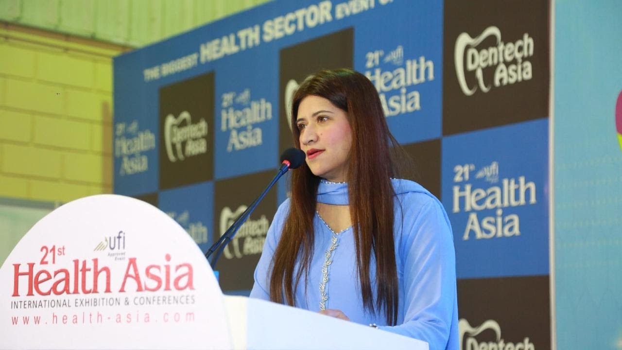 Dr. Sahar Khan | Dentech Asia | 21st Health Asia International Exhibition & Conferences - YouTube