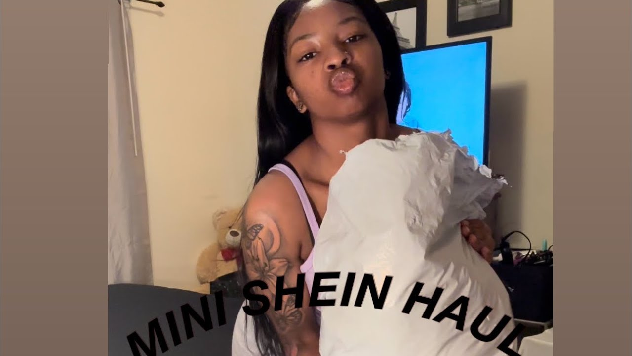 Mini Shein Try On Haul Tiktok Shop Haul Youtube