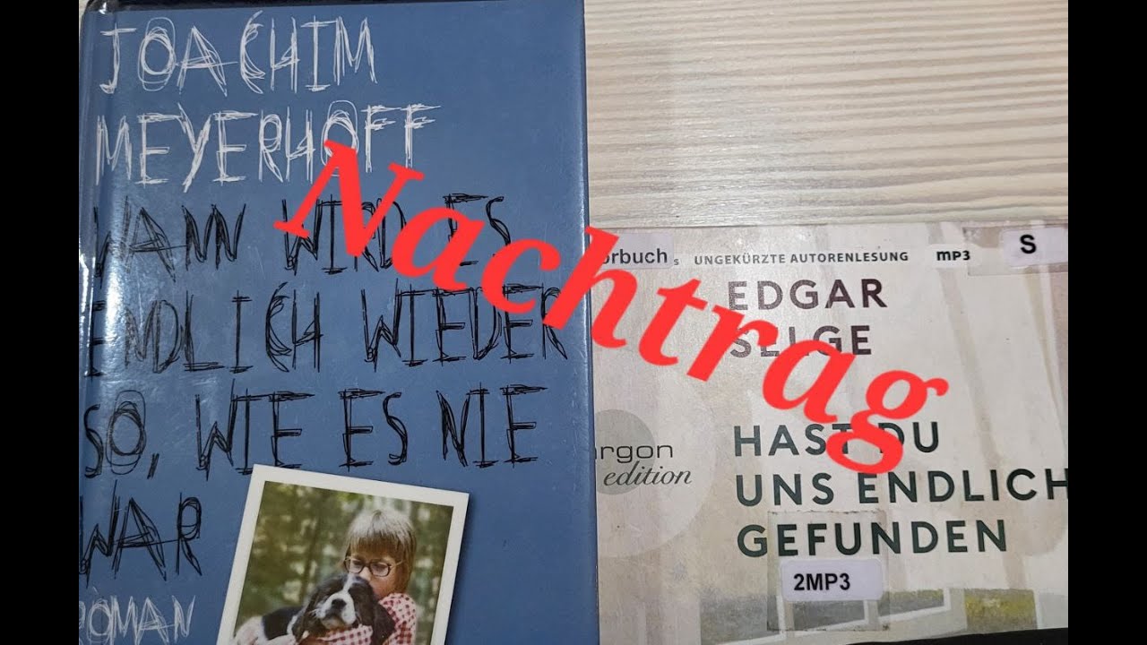 Uuups.....das habe ich vergessen 📚 - YouTube