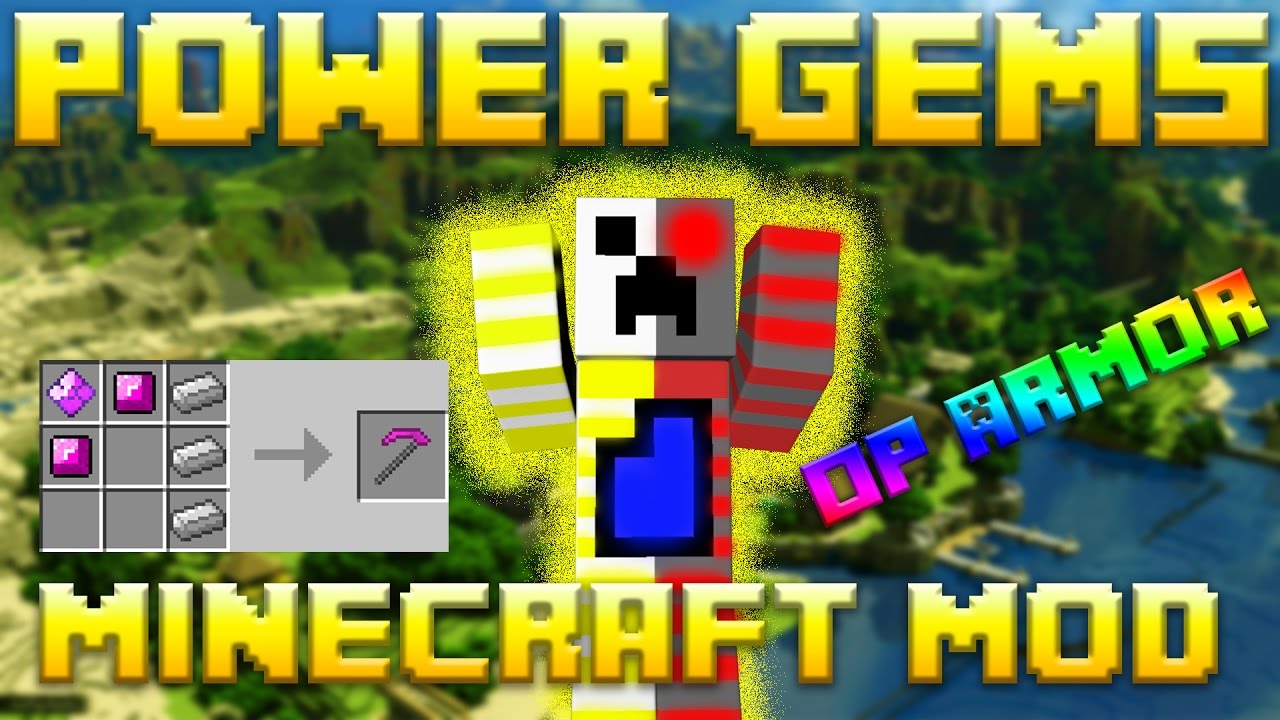 EPISCHE SCHWERTER UND RÜSTUNG Minecraft Power Gems Mod review [DEUTSCH ...