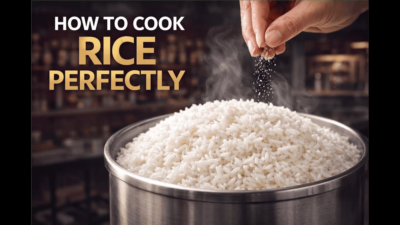 How To Cook Rice In A Pot - YouTube