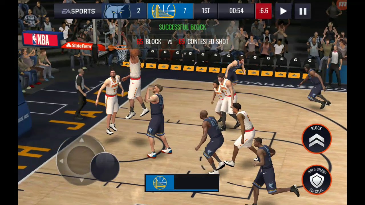 NBA Live Showdown Match!!! - YouTube