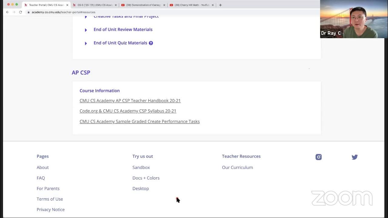 Try an Hour of Code™ with CMU CS Academy with Classroom Management ...
