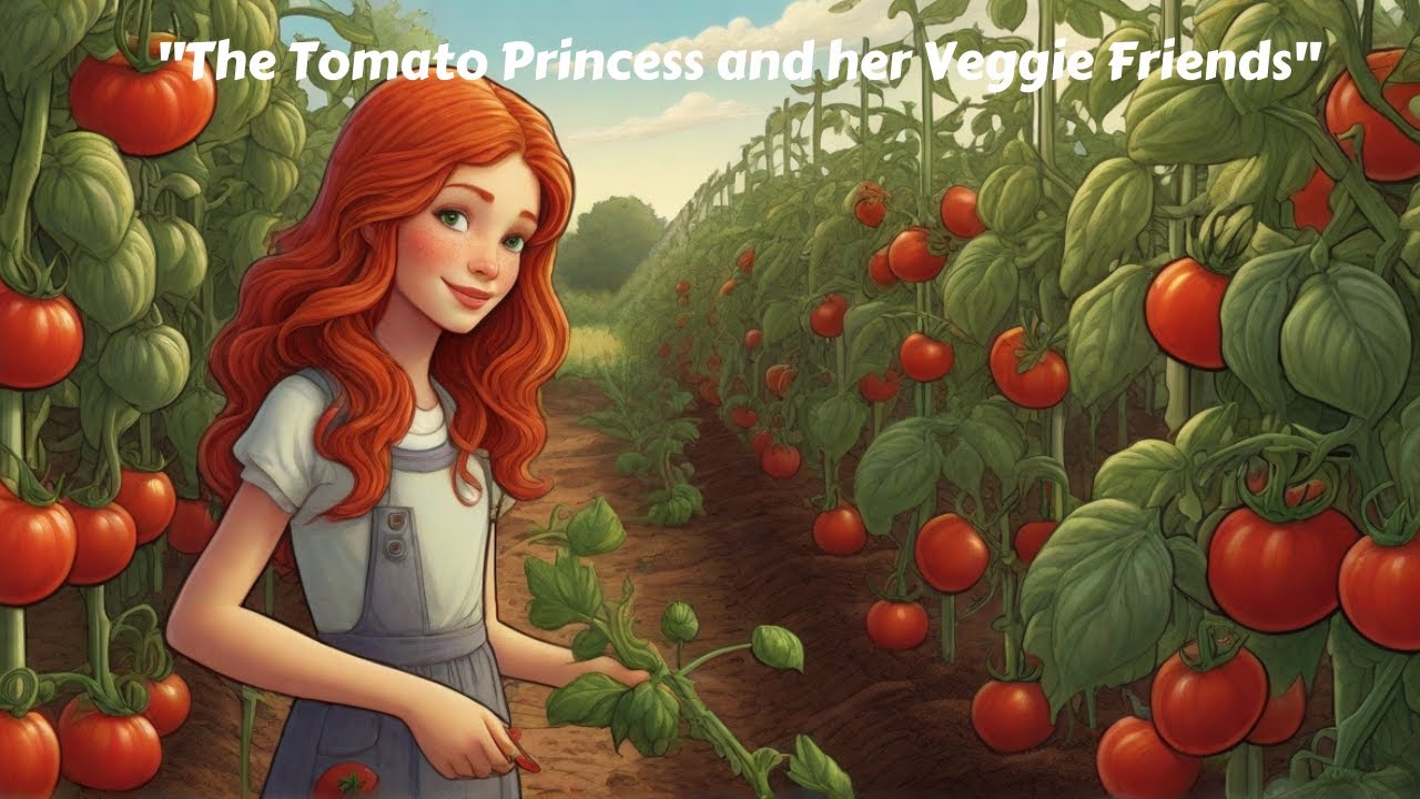 "The Tomato Princess and her Veggie Friends" #bedtime #fairytale - YouTube