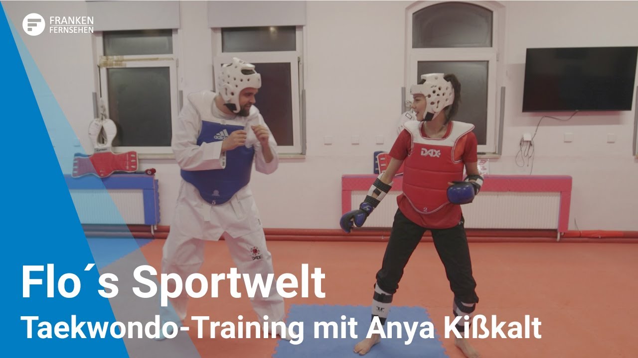 Flo`s Sportwelt: Taekwondo-Training mit Anya Kißkalt - YouTube