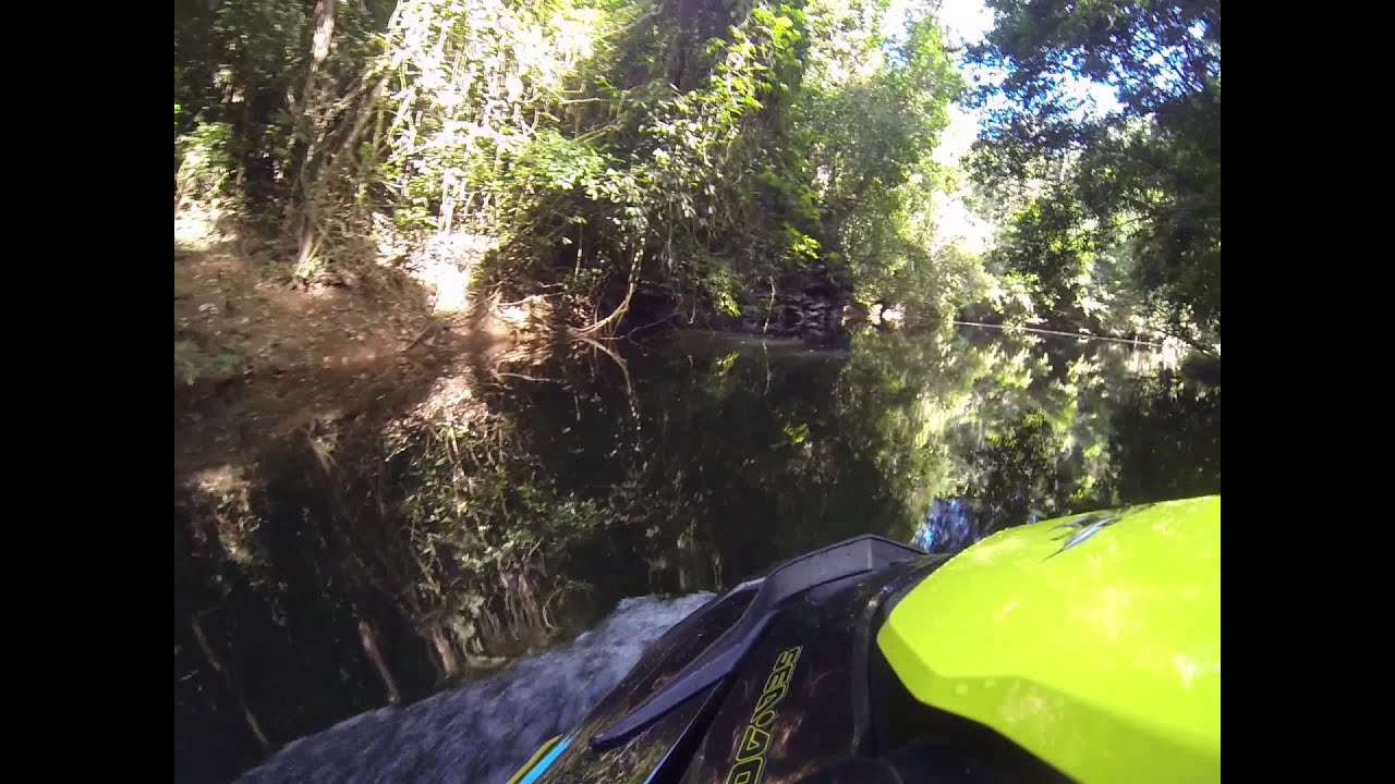 Jetski Cuevas de Chilibre por Lago Alajuela Madden - YouTube
