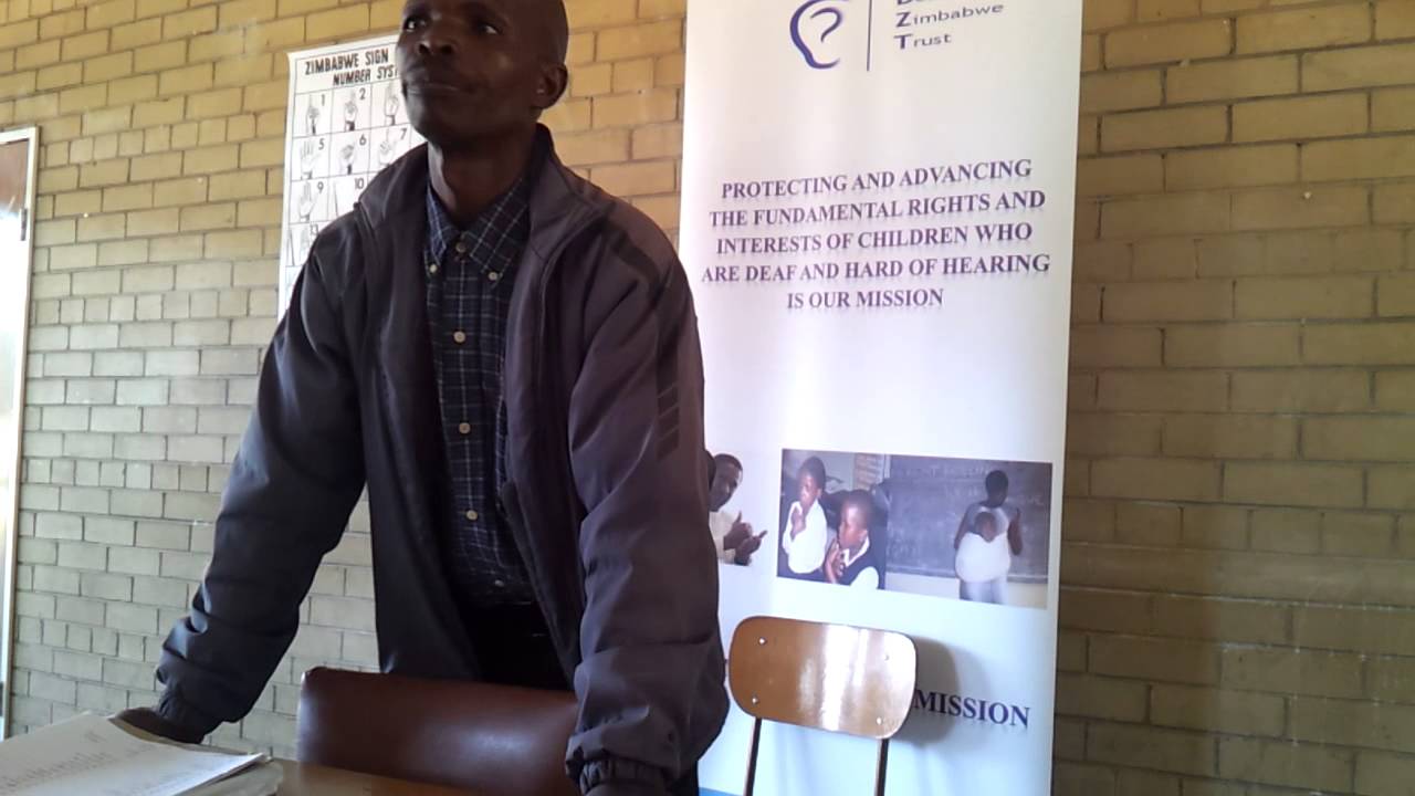 DZT Zimbabwe Sign Language 4B - YouTube