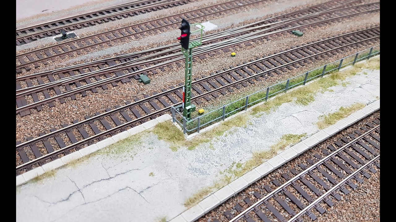 Bahnsteige Teil 8: Tutorial Bahnsteigkanten - YouTube