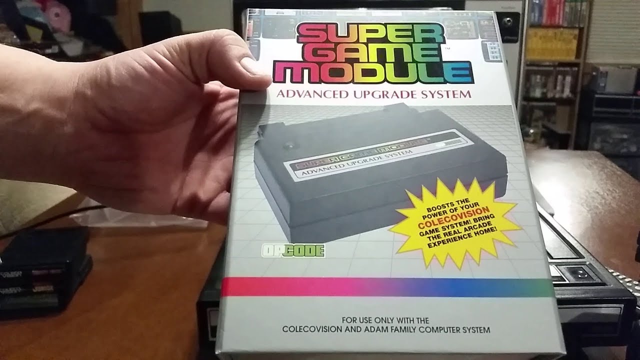 Coleco Super Game Module unboxing & quick overview of the ColecoVision ...