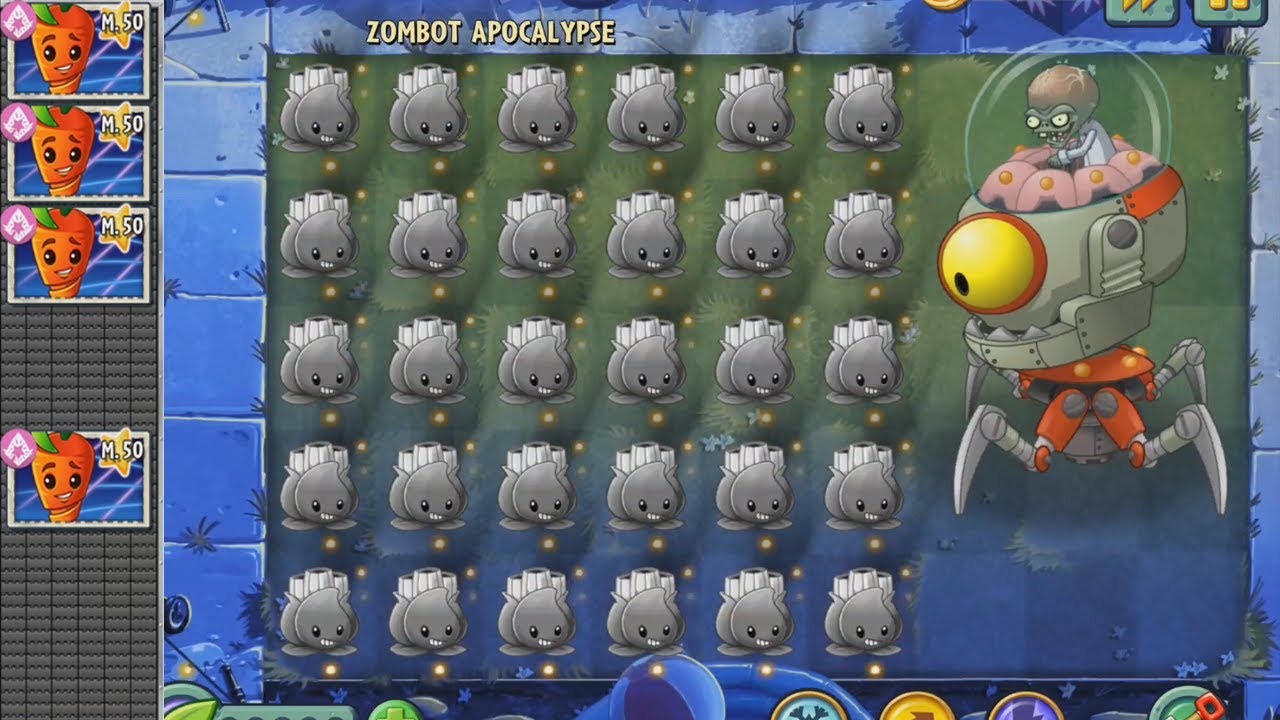 Plants vs Zombies 2 - Resucitando Akee vs Dr Zombot - YouTube